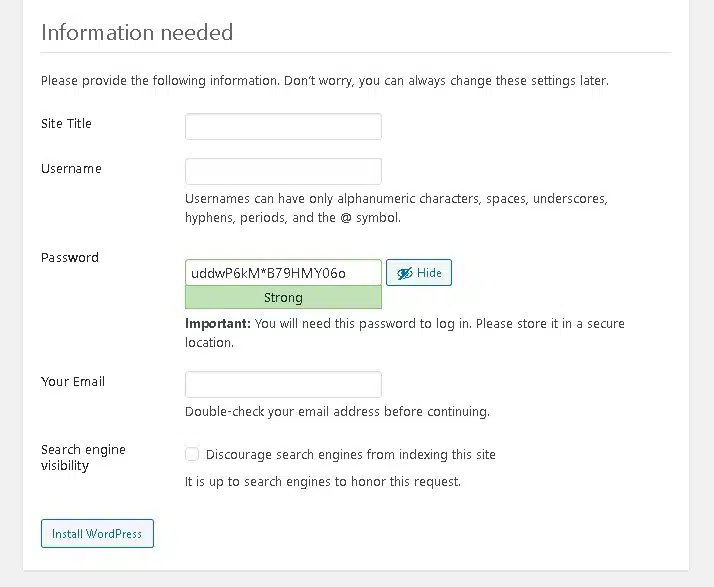 How To Install Wordpress On Vpsie One Click Deploy Vpsie Tutorials 1159