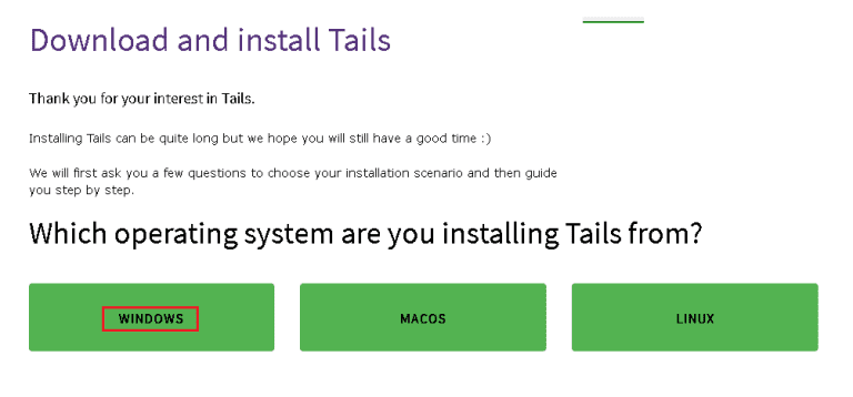 How to Install Tails OS on a USB Stick | VPSie Tutorials
