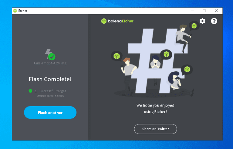 How to Install Tails OS on a USB Stick | VPSie Tutorials