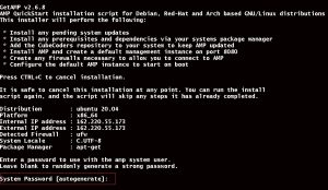 How to install AMP Game Server Management panel on Linux | VPSie tutorials